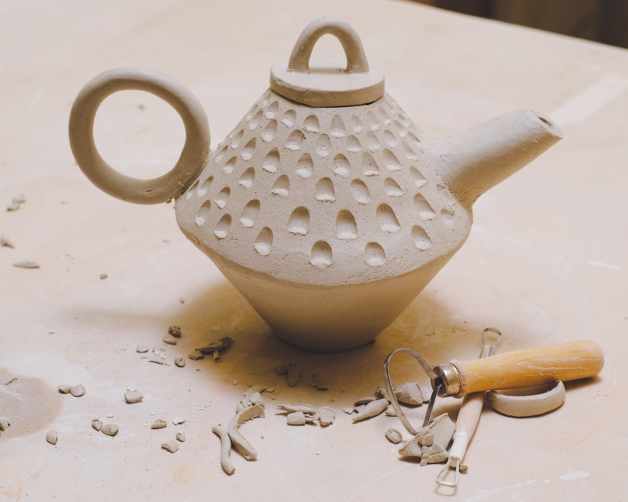 Make your own teapot – Clay Sydney